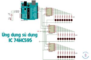 74HC595 là gì? Sơ đồ chân, thông số kỹ thuật và nguyên lý hoạt động