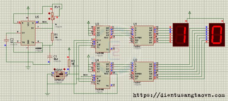 IC 74LS192 là gì? Sơ đồ chân, thông số, đặc tính và những ứng dụng ...