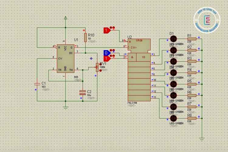 IC 74164: Sơ Đồ Chân, Nguyên Lý Hoạt Động và Ứng Dụng – Điện tử sáng tạo VN